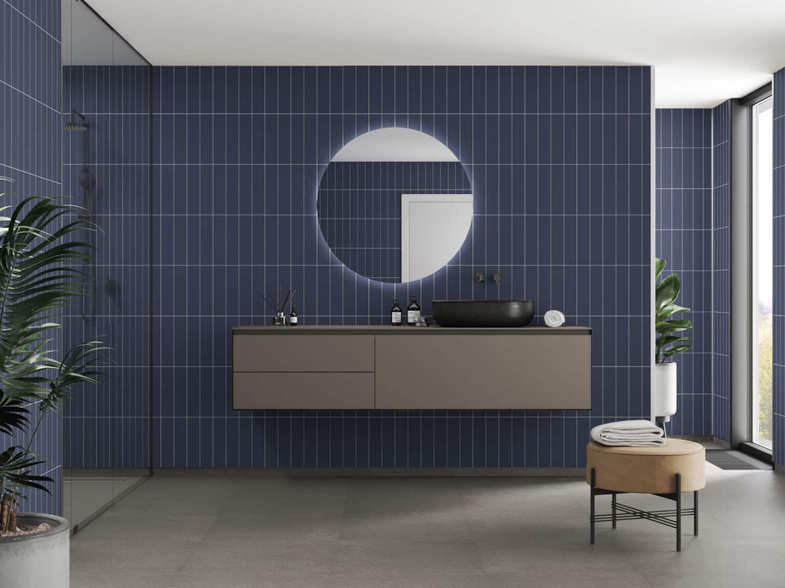 Smokey Blue - Fibo